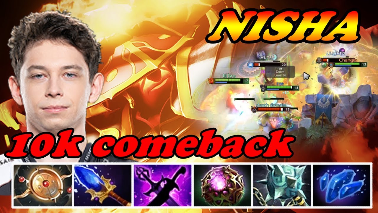 Nisha Ember spirit insane Remnants plays spell build | Giveaway | Dota ...