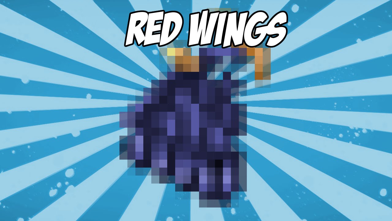 Terraria 1.3 (Developer Items) RED WINGS!!! | 25 Likes? - YouTube