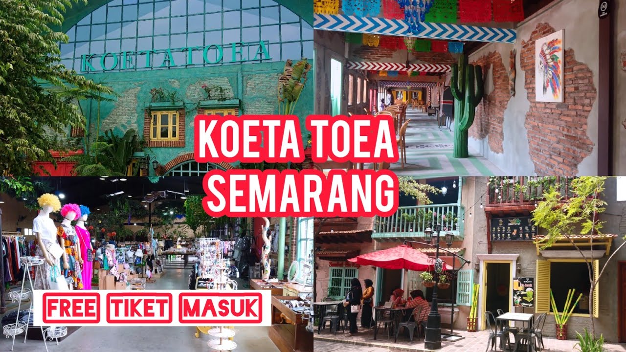 Koeta Toea Semarang - Wisata terbaru Semarang 2022 viral - YouTube