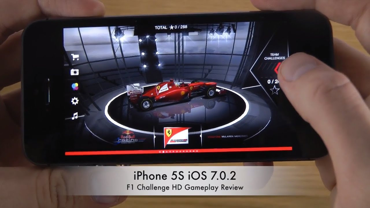 F1 Challenge iPhone 5S iOS 7.0.2 HD Gameplay Review - YouTube