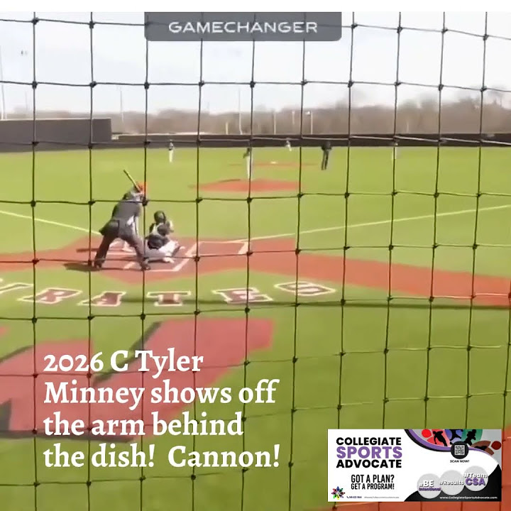 2026 C Tyler Minney shows off the arm behind the dish! Cannon! - YouTube