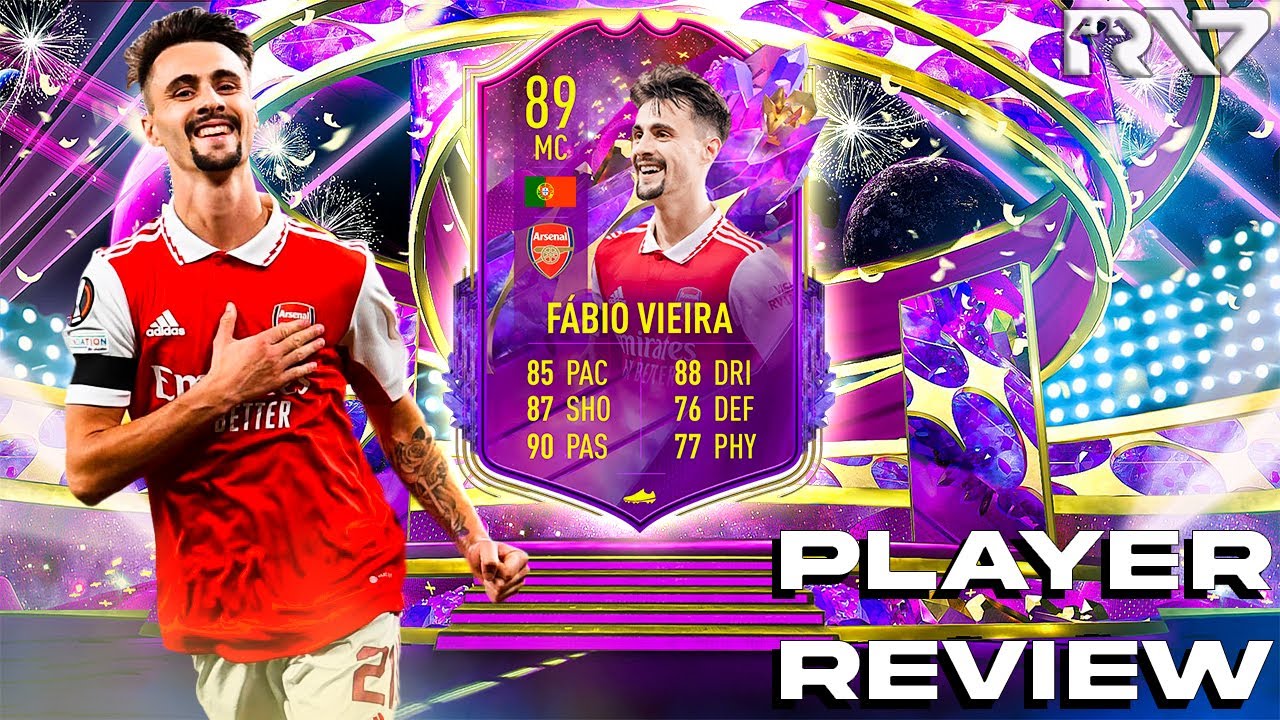 La Joya Del Arsenal Fabio Vieira Future Stars 89 Player Review Fifa