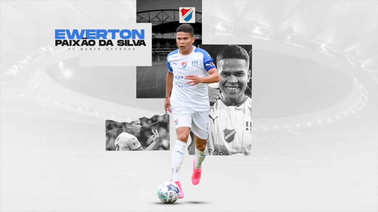 Ewerton Paixão da Silva LW/RW/CAM FC Banik Ostrava 23/24 Highlights ...