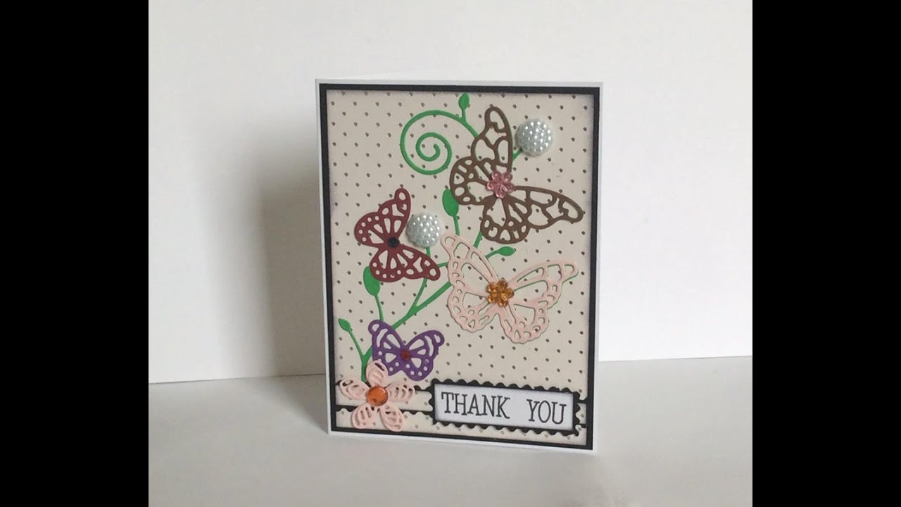 How to make Handmade card, ~Tutorial #2 / DIY Greeting Card - YouTube