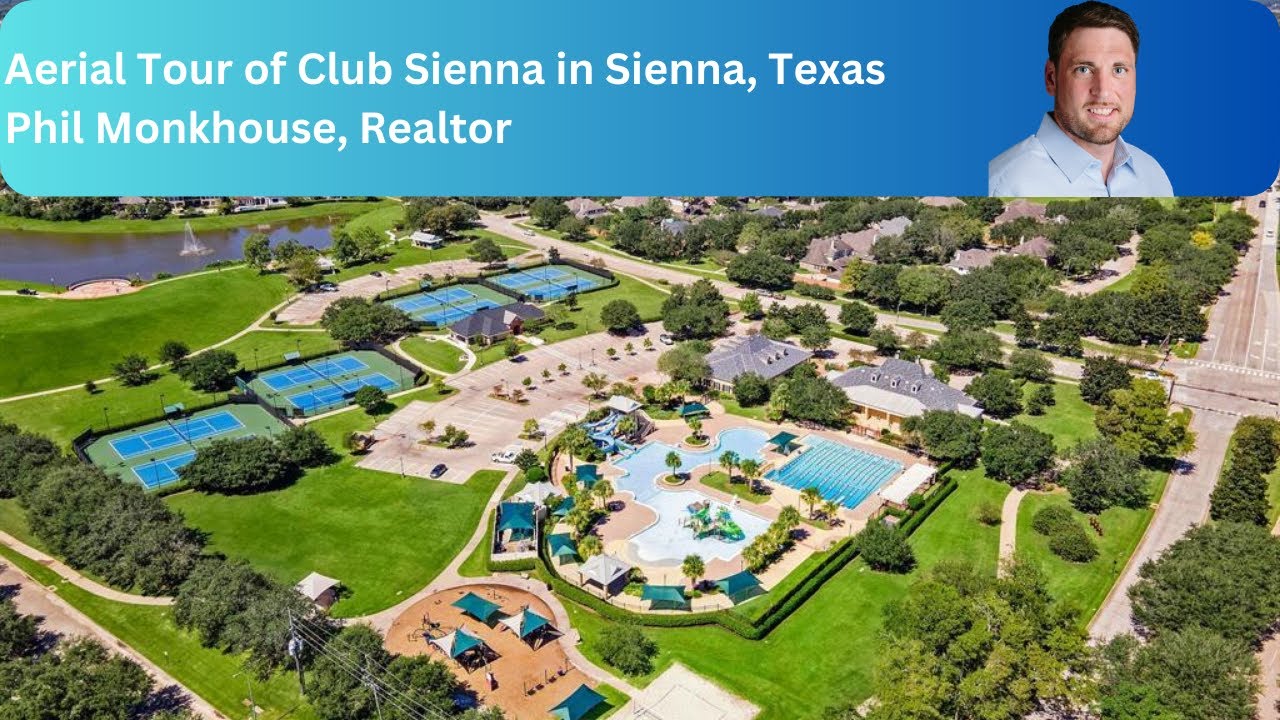 Aerial Tour of Club Sienna in Sienna, Texas - Plus a New Amenity Reveal ...