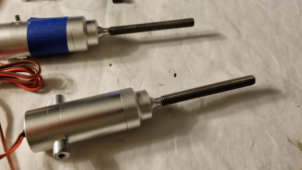 Electric Retract Motors - YouTube