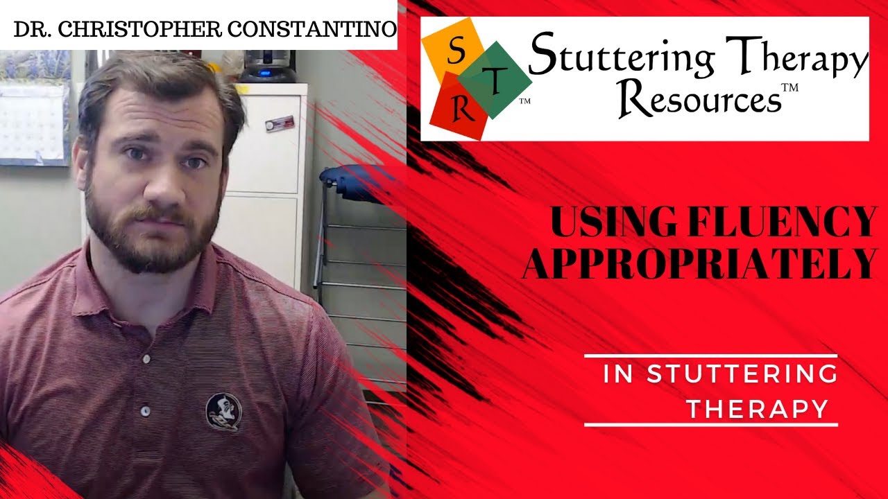 Using the Term "Fluency" Appropriately in Stuttering Therapy - YouTube