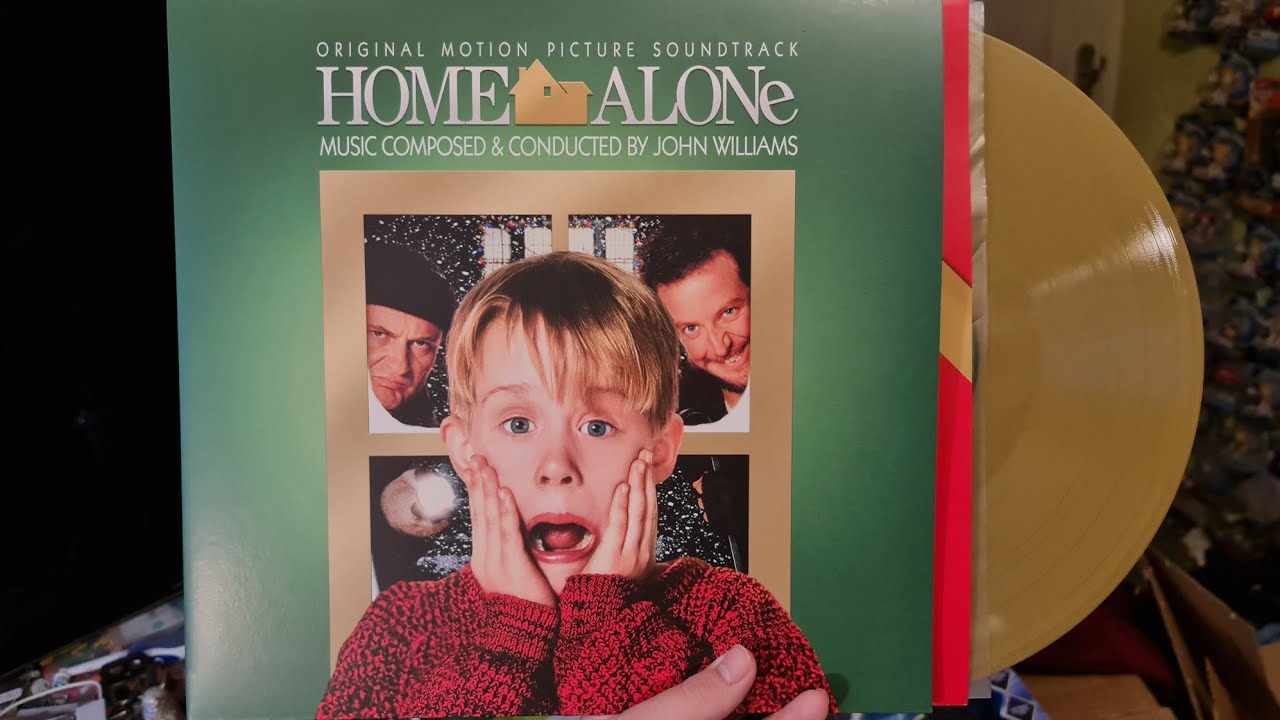 Home Alone Soundtrack Red & Gold Vinyl Unboxing - YouTube