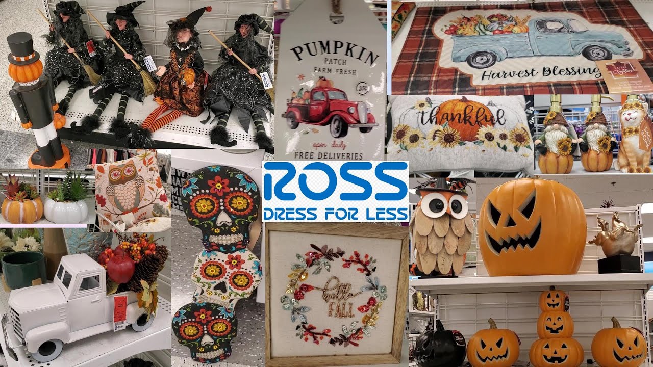 ROSS DRESS FOR LESS |NEW FALL DECOR |SHOP WITH ME 2022|ROSS DRESS FALL ...