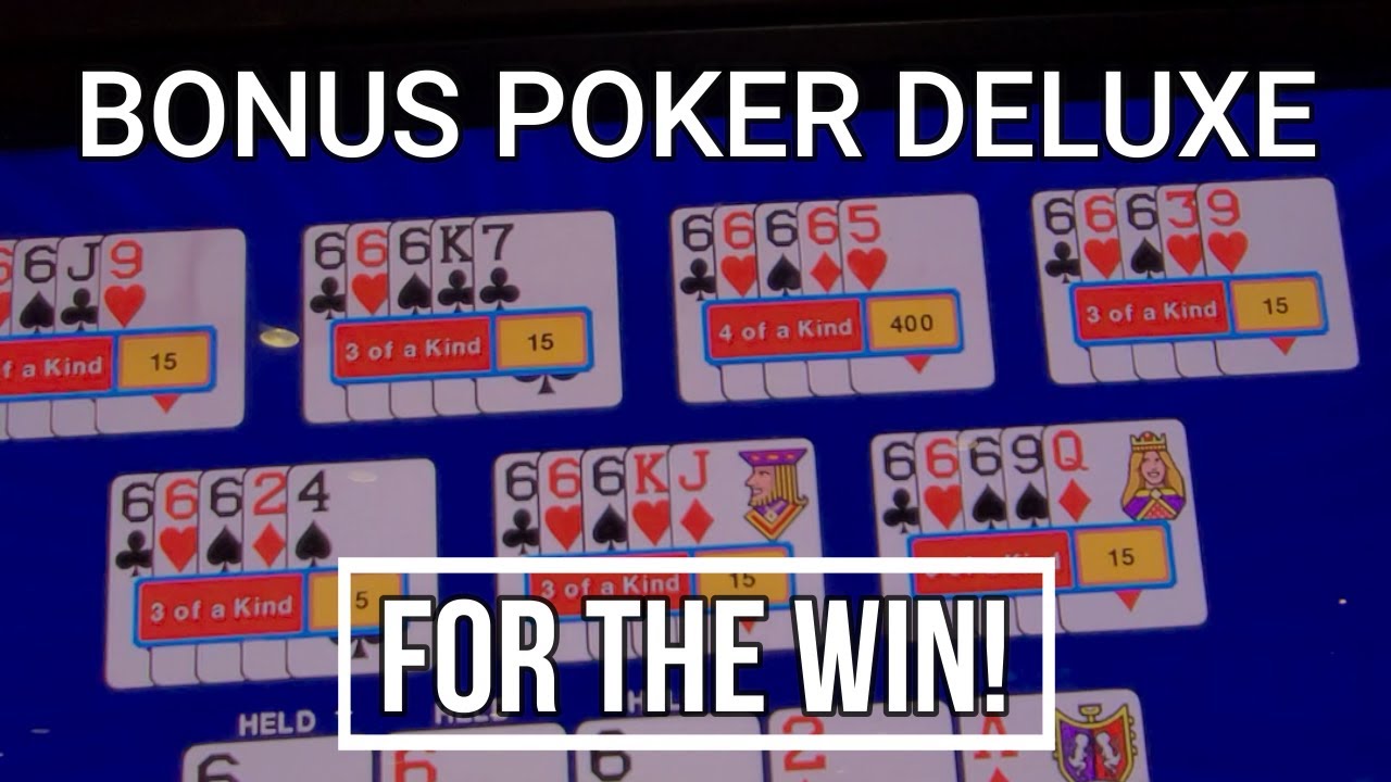 Super Double Double Video Poker Let Me Down | Bonus Poker Deluxe Extra ...