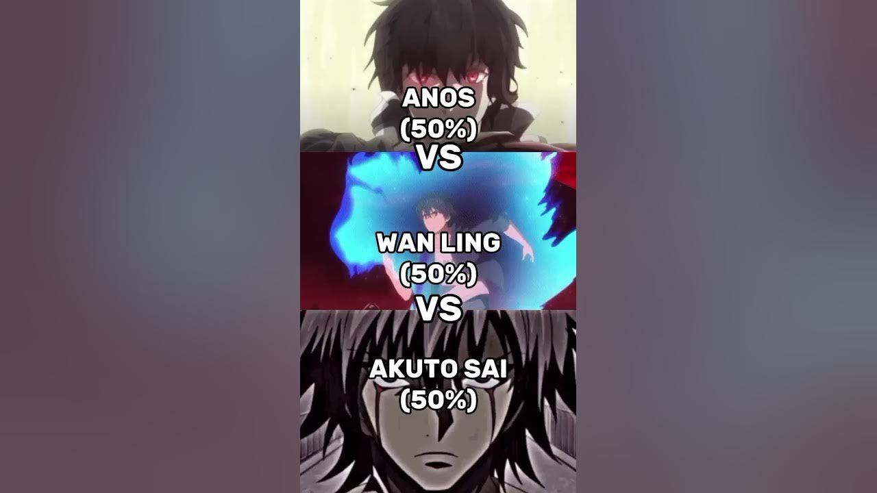 ANOS VS WAN LING VS AKUTO SAI (ALL FORMS) - YouTube