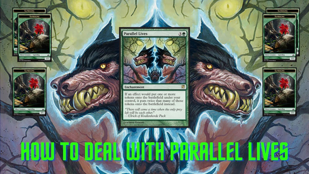 How to deal with Parallel Lives with a common card | MTG Arena historic ...