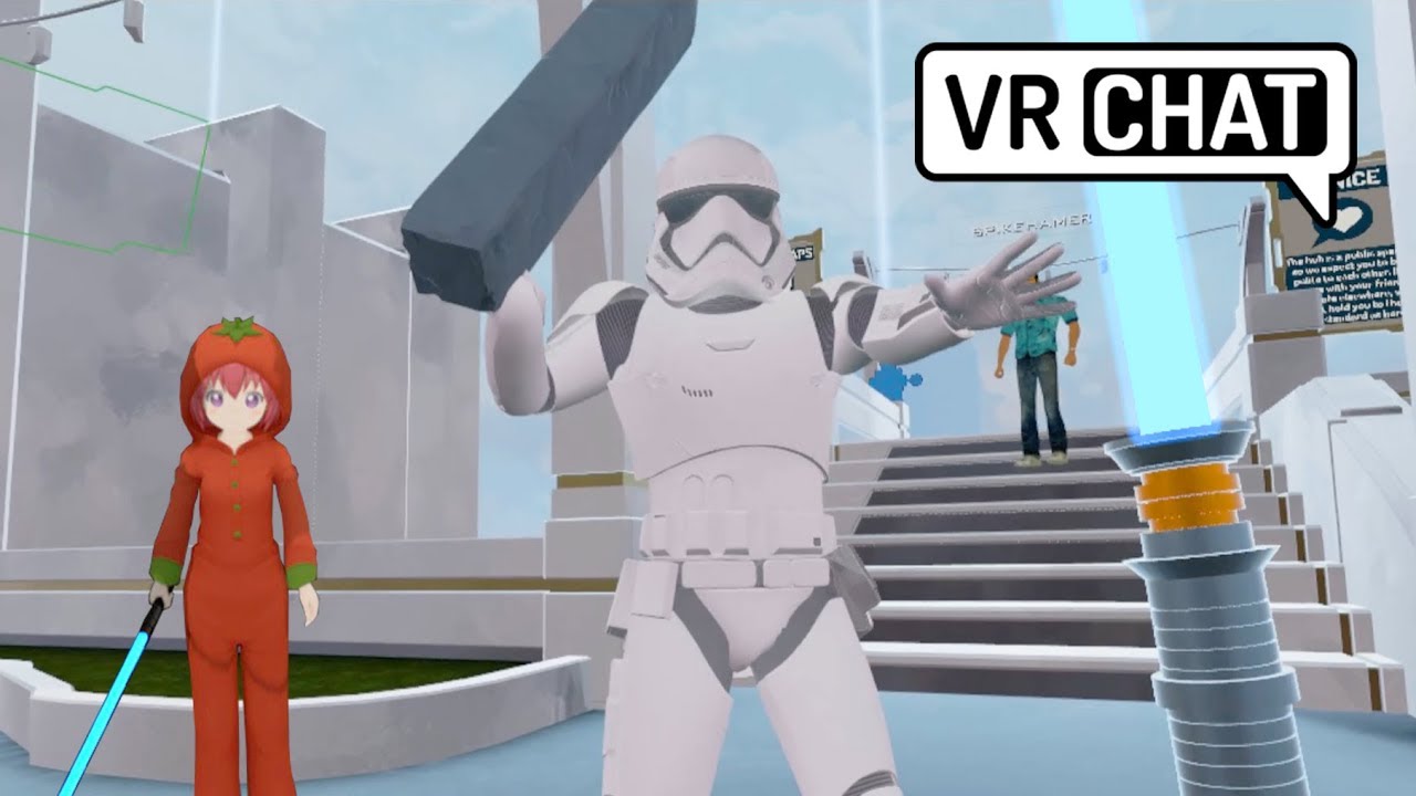 VRChat: The Tomato Jedi (Virtual Reality) - YouTube