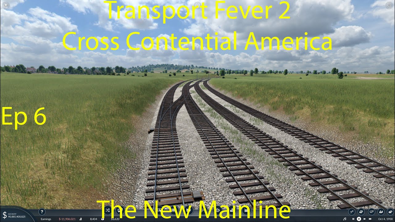 Transport Fever 2 (Cross Continental America) - The New Mainline (Ep 6 ...