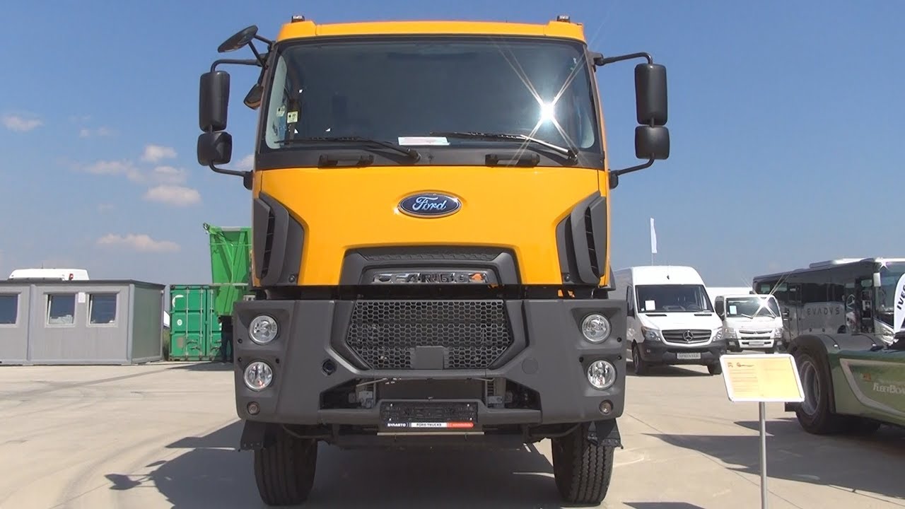 Ford Trucks 3542D Euro 6 6x4 Tipper Truck (2017) Exterior and Interior ...