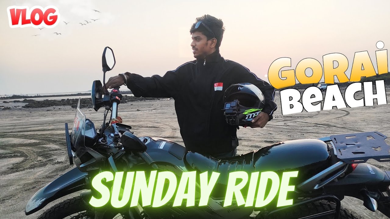 SUNDAY FUNDAY |AJAY MH47 VLOGS | GORAI BEACH🏖| - YouTube