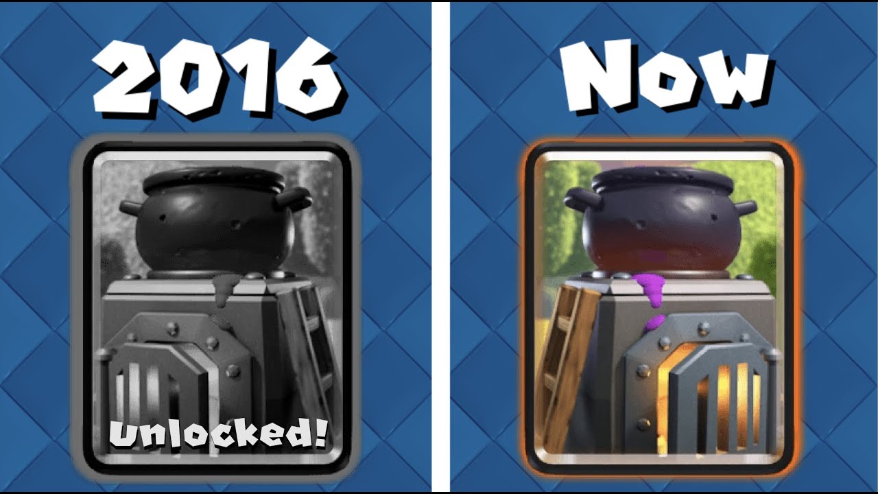 Furnace 2016 vs Now - Clash Royale - YouTube