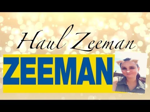 HAUL ZEEMAN MAI 2018 - YouTube