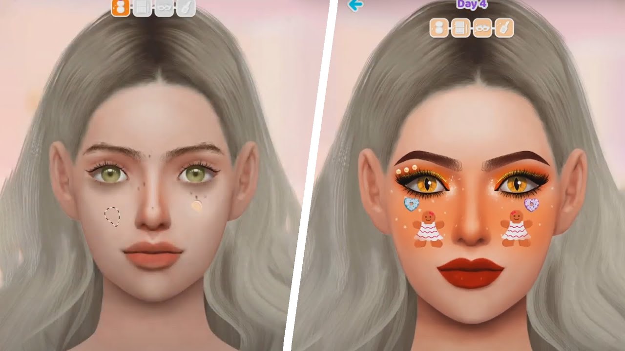 Makeup Artist 💇‍💄🤩 All Levels Gameplay 100% Walkthrough Trailer Android ...