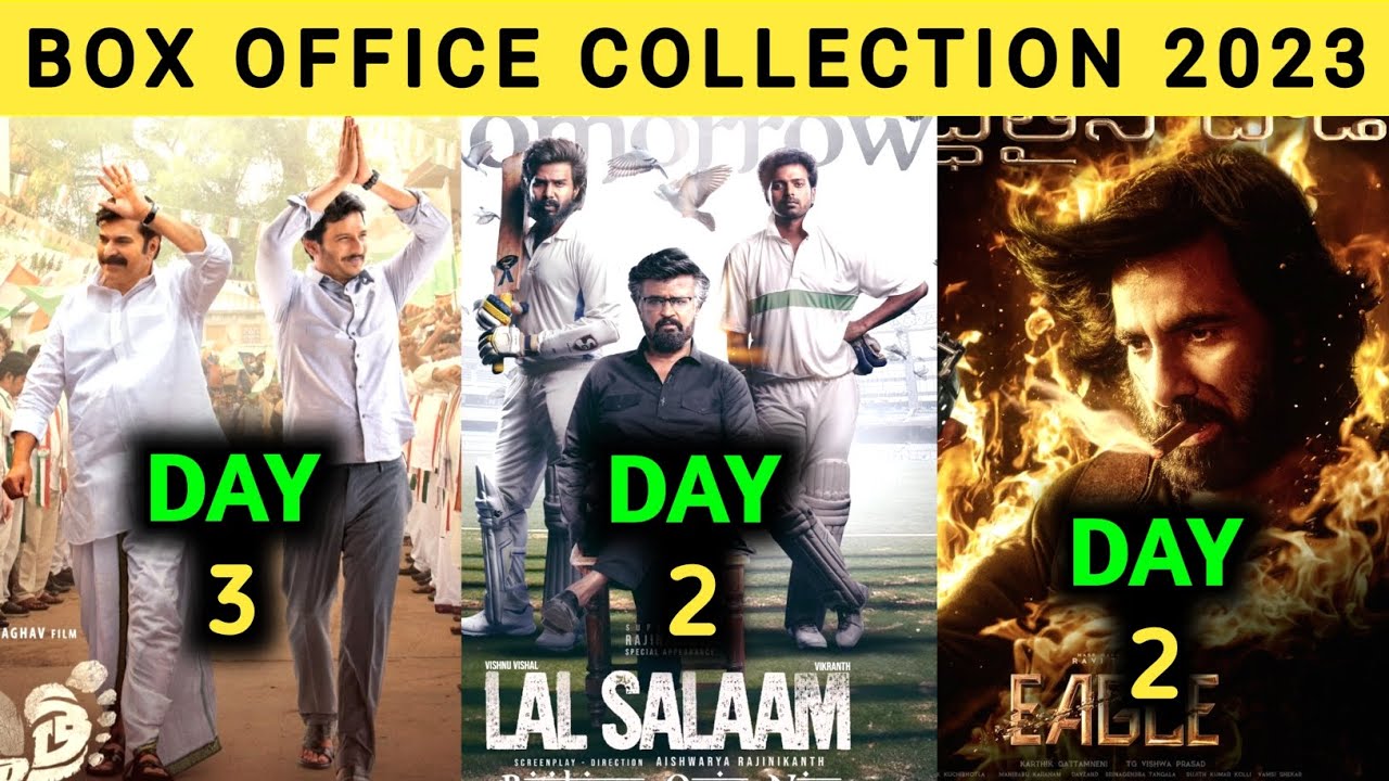 Lal Salaam Box Office Collection | Yatra 2 Box Office Collection ...