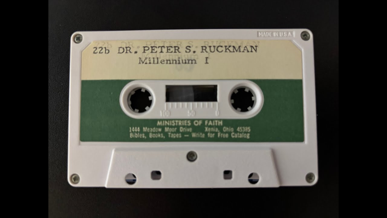 The Millenium (Part 1 of 2) - Dr. Peter Ruckman 1963 - YouTube