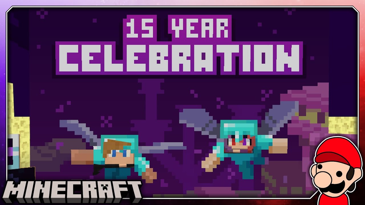 THE MELATONIN!!!!!! | Minecraft 15th Anniversary Map - YouTube