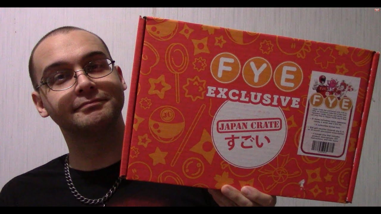 Japan Crate FYE Exclusive Box Review - YouTube