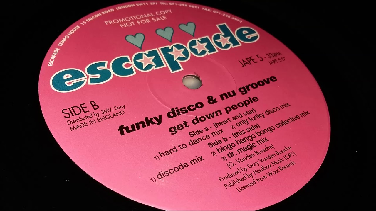 Funky Disco & Nu Groove ‎- Get Down People (Dr. Magic Mix) - YouTube