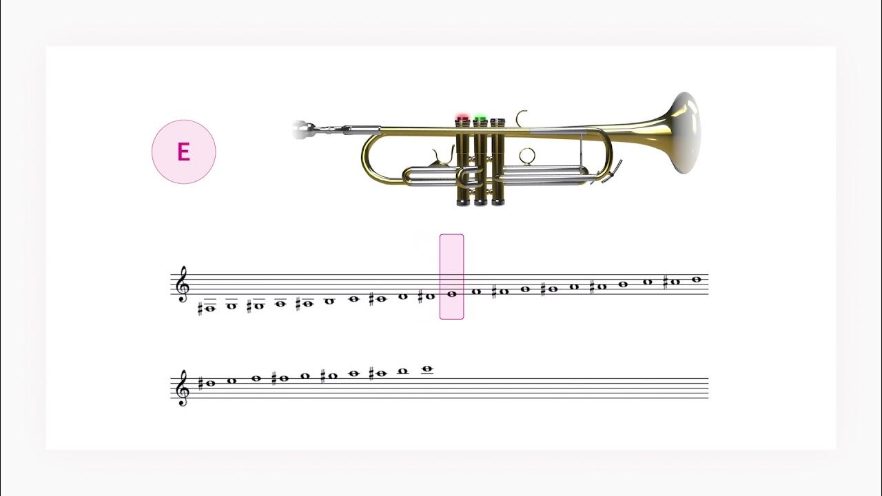 Trumpet Fingering Chart – Interactive tool by Tomplay - YouTube