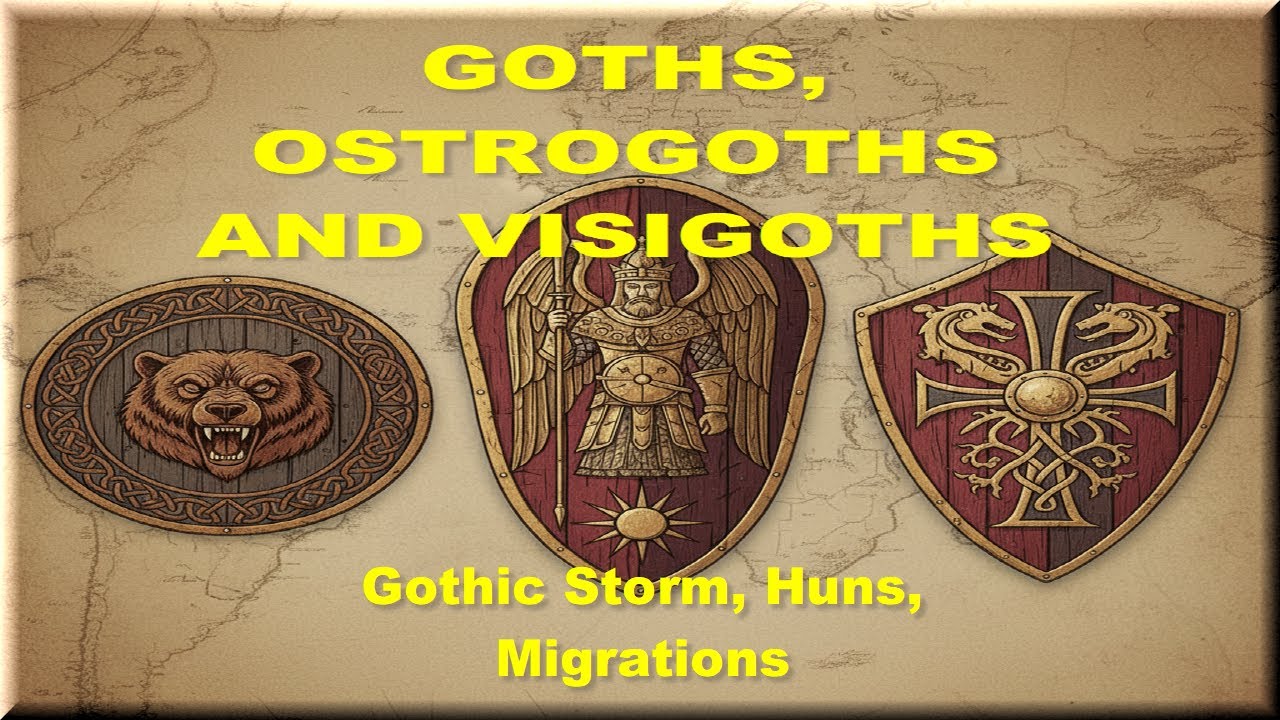 04 Goths, Ostrogoths and Visigoths Gothic Storm, Huns, Migrations - YouTube