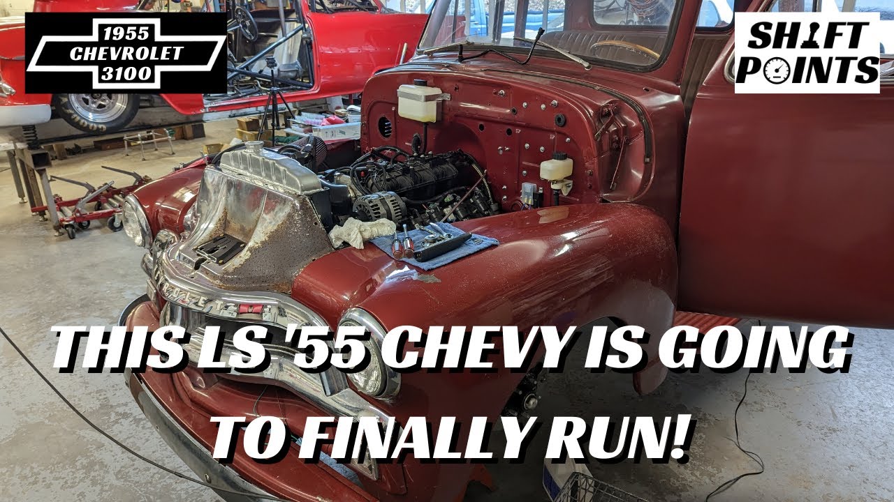 Part 1: 1955 3100 Chevy Truck Build/LS Swap FIRST (try at a) START ...
