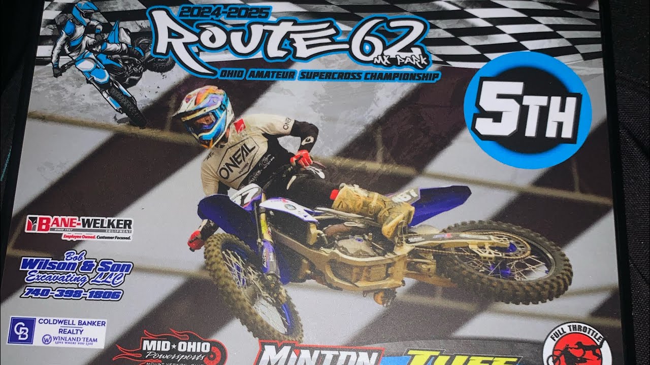 85cc race at Route 62 Mx park - YouTube