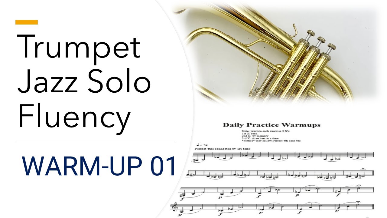 Trumpet Jazz Solo Fluency by Phiip Tauber - Daily Practice Warm-Up ...