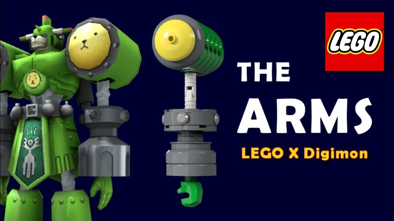 LEGO MOC of MegaGargomon (Digimon Tamers) - The Arm - デジモン - レゴ - Reem ...