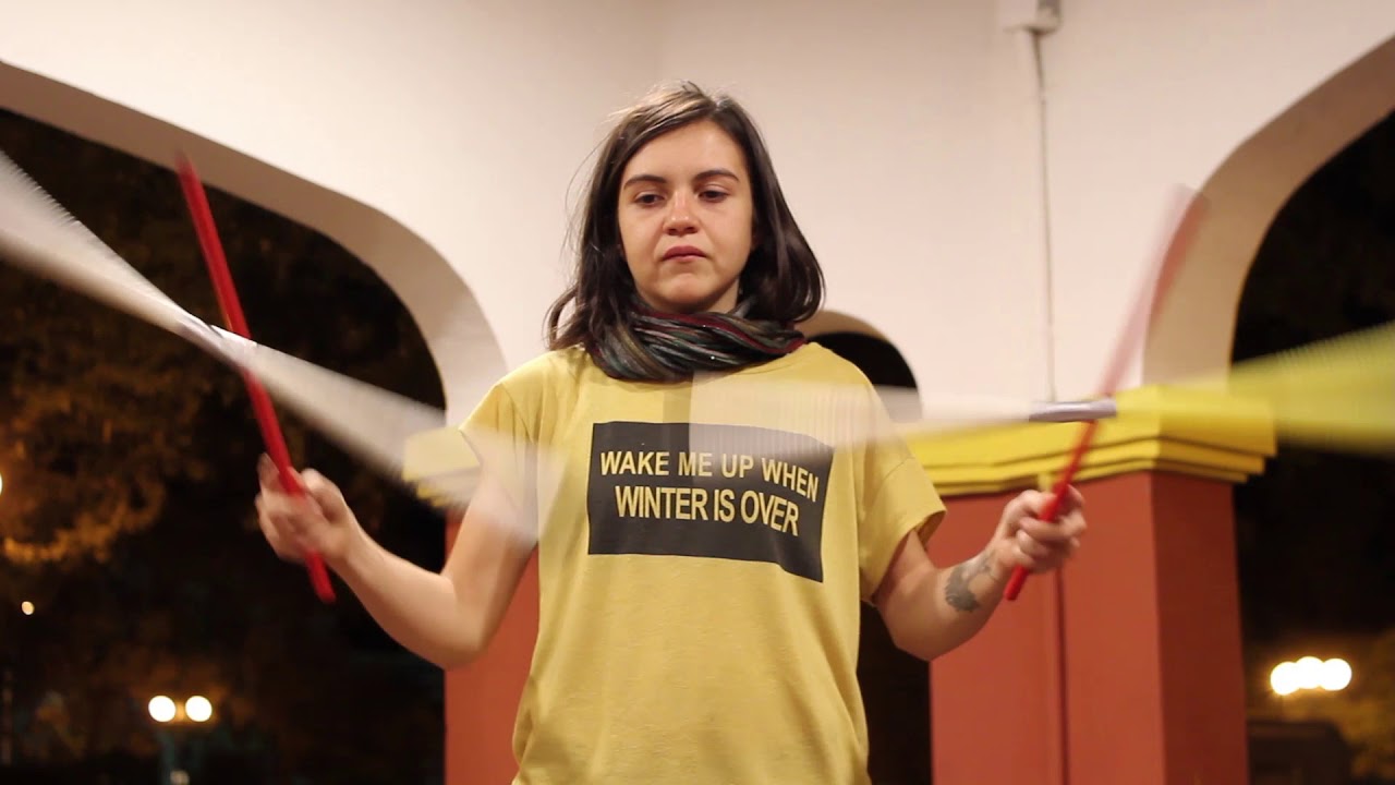 Devilstick - Alejandra Parada - YouTube