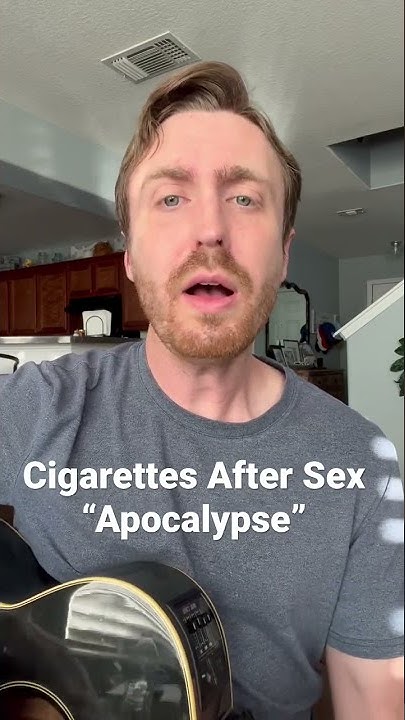 Cigarettes After Sex “apocalypse” Acoustic Cover Daniel Furman Youtube