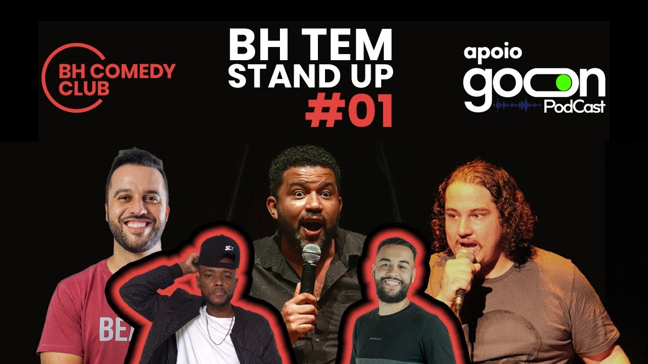 BH tem Stand up #01 com Thiago Carmona, Leonardo de Castro, Daniel ...