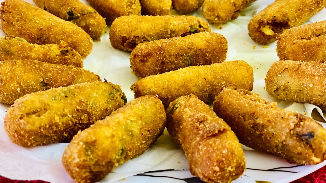 Potato kabab Recipe | How to make Potato Kabab with chicken and Egg ...