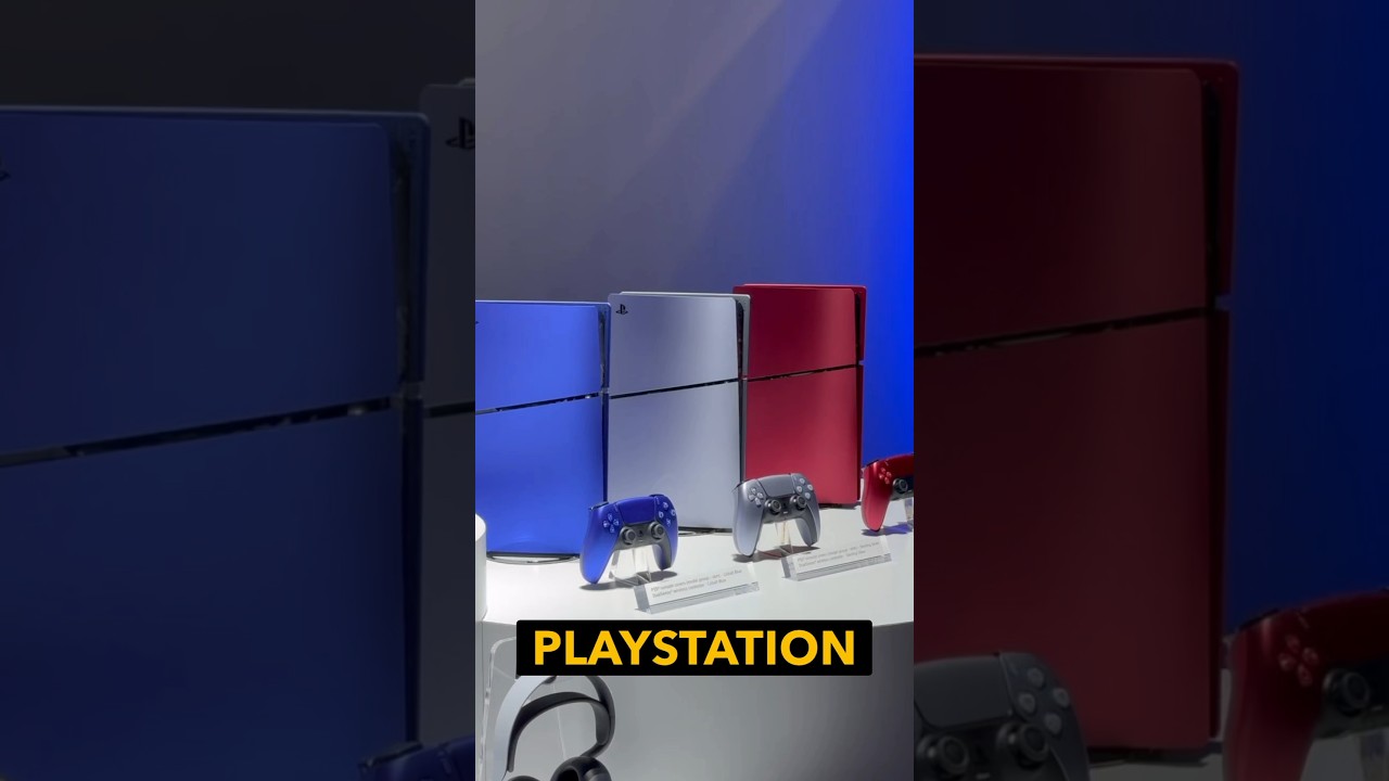 Los nuevos colores de PlayStation 5 Slim 💙🩶 ️ #playstation5 #ps5 - YouTube