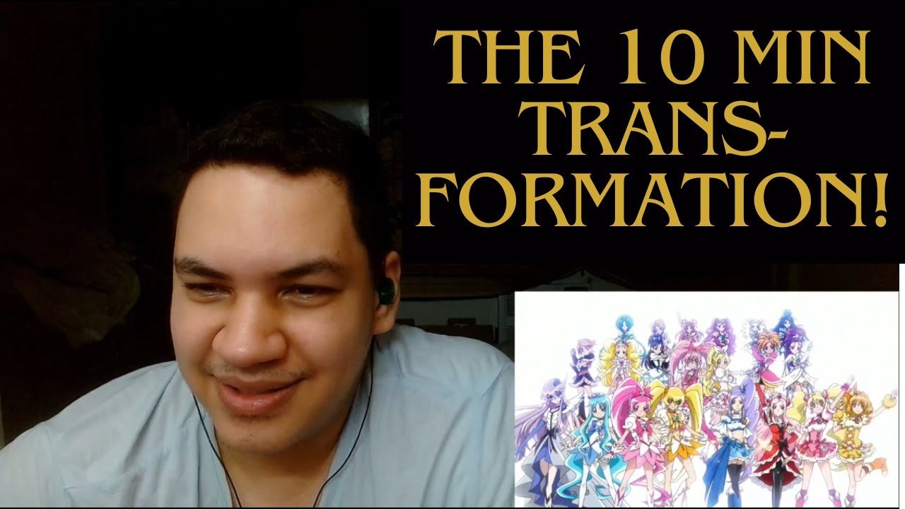 Pretty Cure Transformation Reaction Part 5 - YouTube