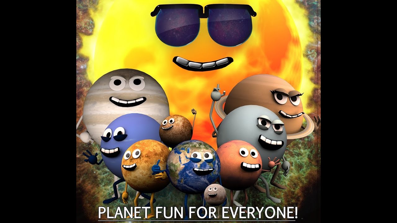 Solar System FUN! 8 + 1 Go Around the SUN! - YouTube
