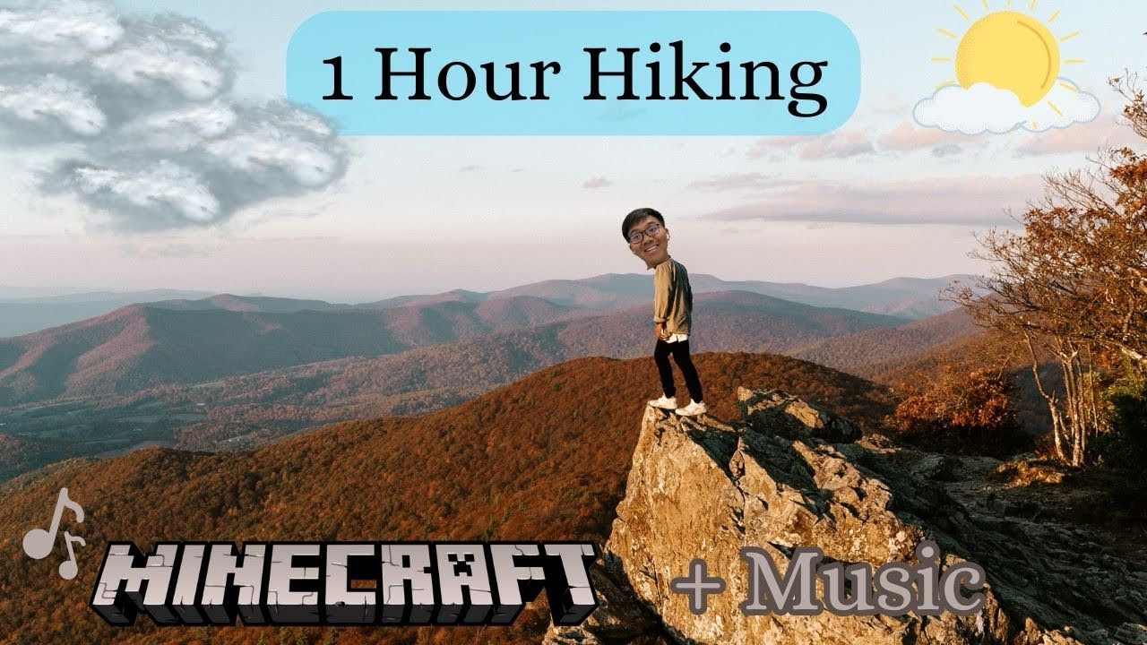 1 Hour Hiking ft. Minecraft Music - YouTube