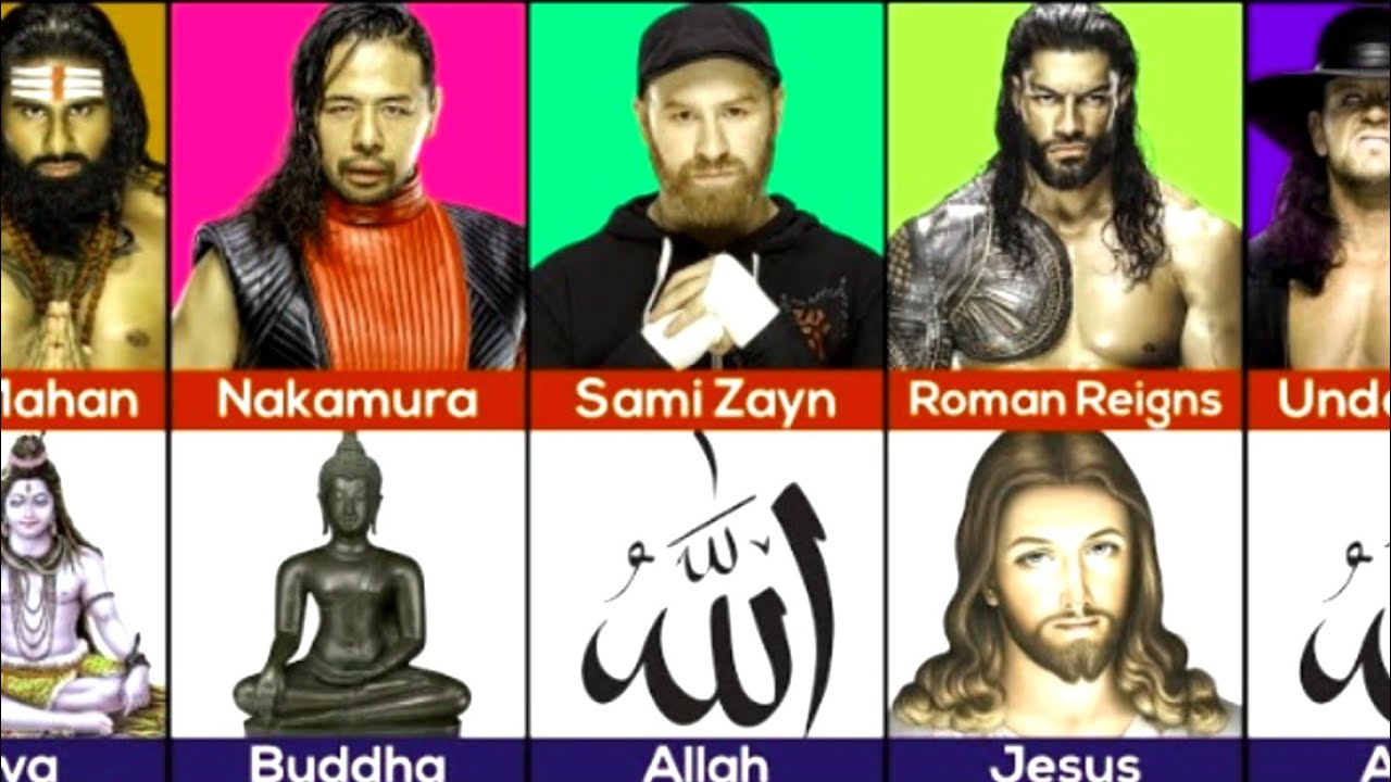 God Of WWE Celebrities|| God Of Wrestler's#wwesuperstars #wweraw - YouTube