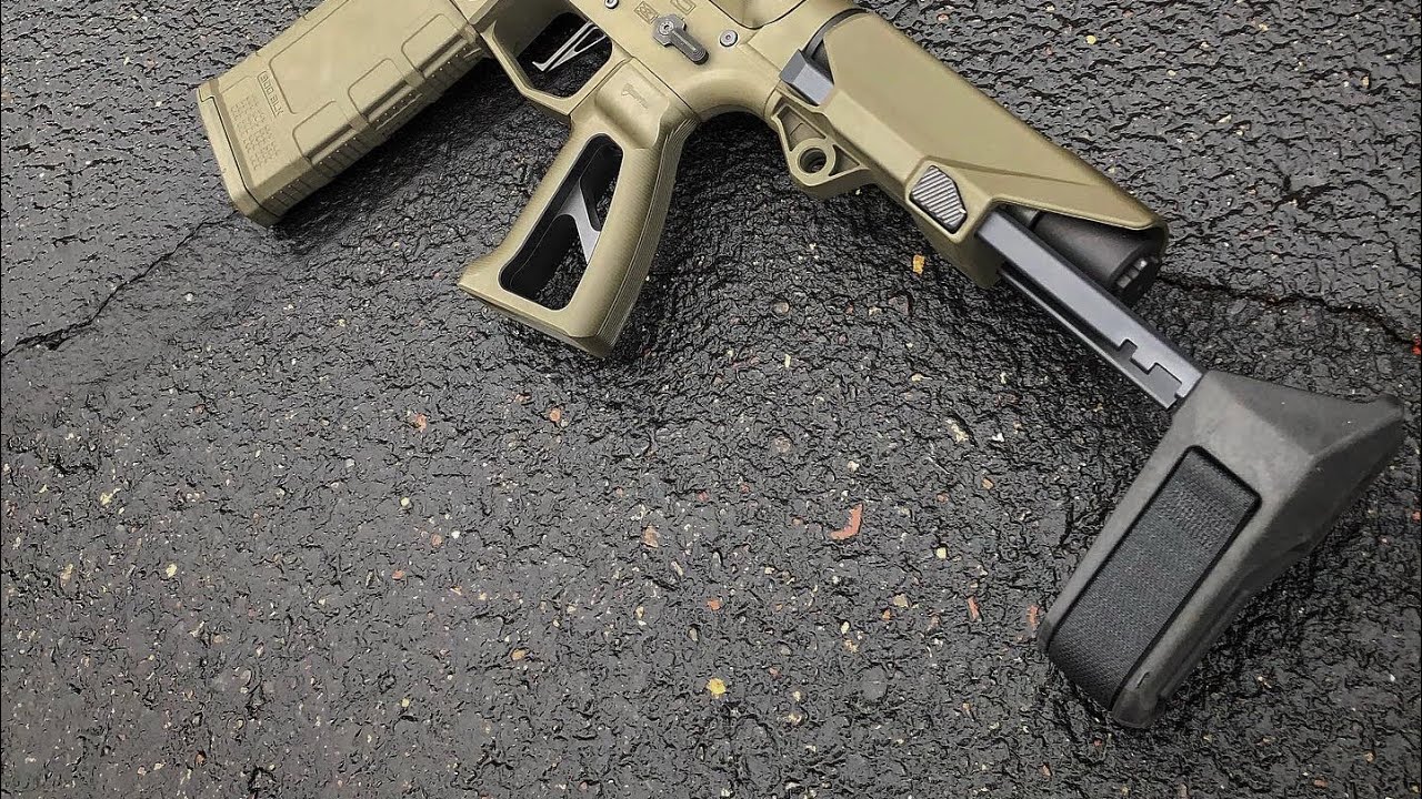 SB Tactical HBPDW Brace Disassembly - YouTube