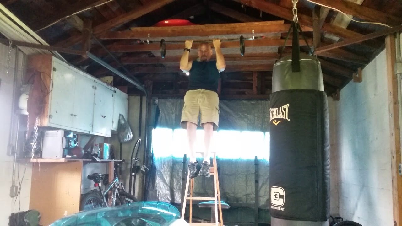 Bodyweight Training - 1 Minute 15 Second Isometric Pull up Hold - YouTube