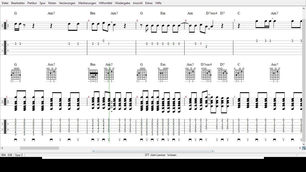 John Lennon - Women - Tabs - YouTube