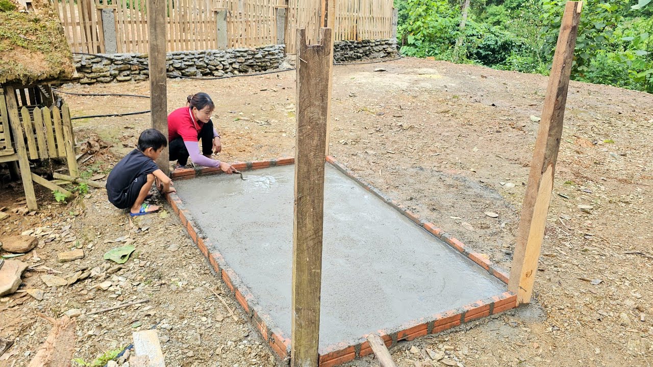 Build a chicken coop with a cement foundation - farm building | Chuc ...