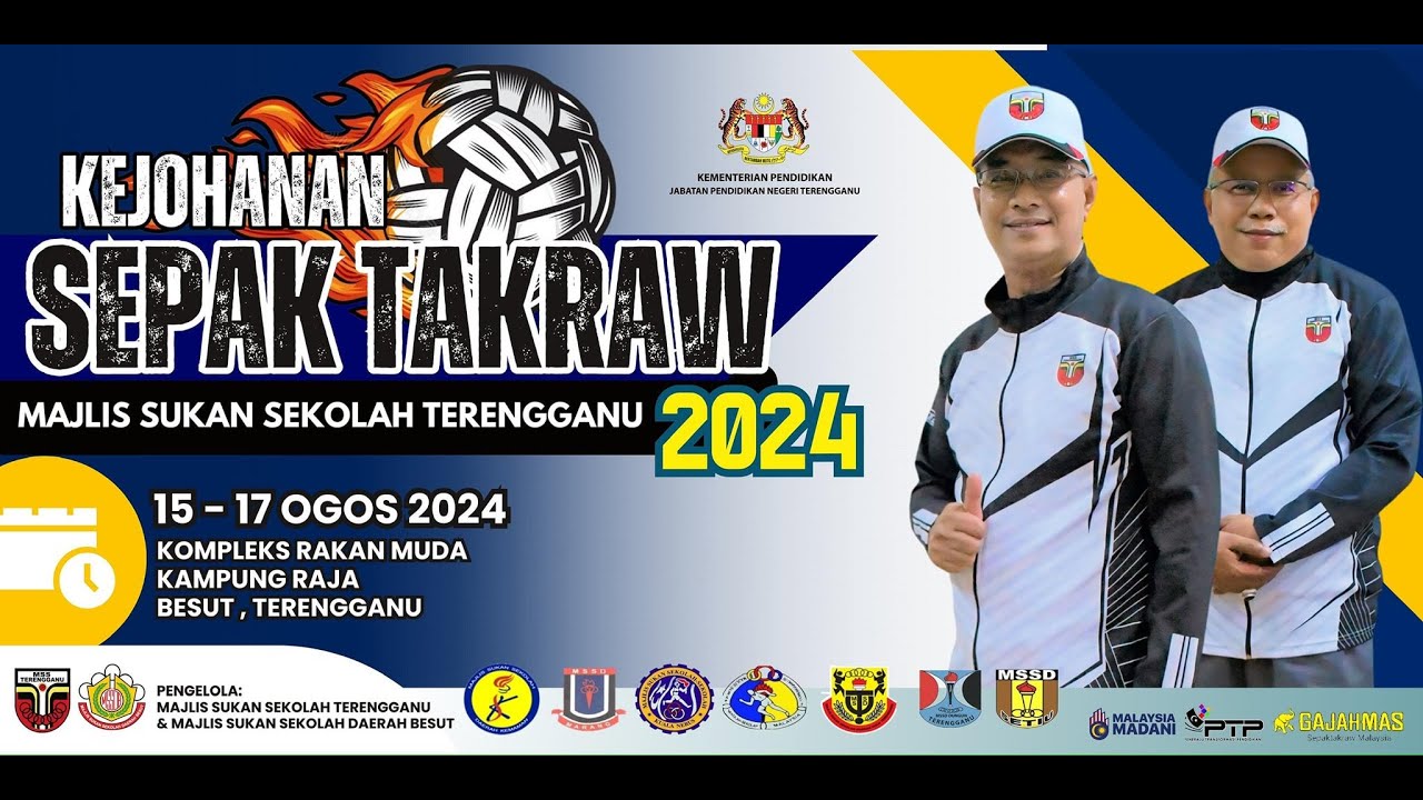 KEJOHANAN SEPAK TAKRAW PERINGKAT MAJLIS SUKAN SEKOLAH TERENGGANU (MSST ...