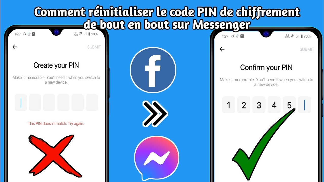 Comment réinitialiser le code PIN de chat crypté de bout en bout sur ...