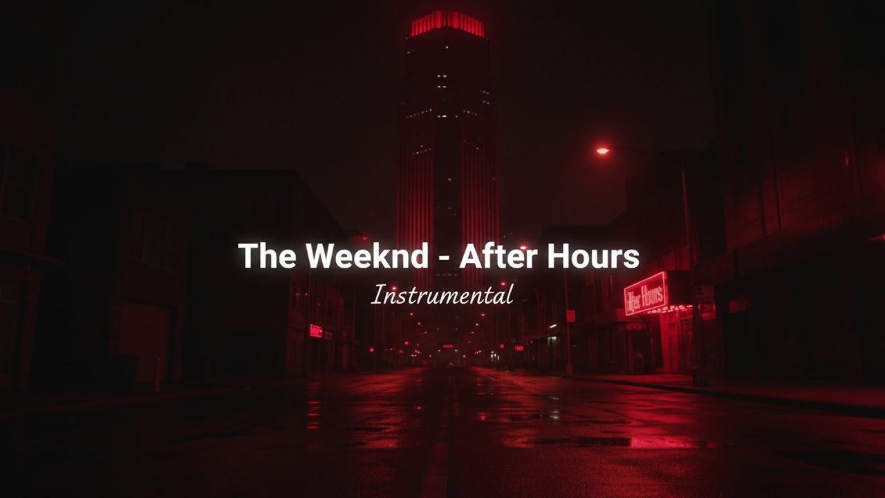 The Weeknd – After Hours (Instrumental) - YouTube